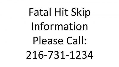 Report Hit Skip Tips to EPD | Euclid Police – 545 E 222nd St – 216-731-1234